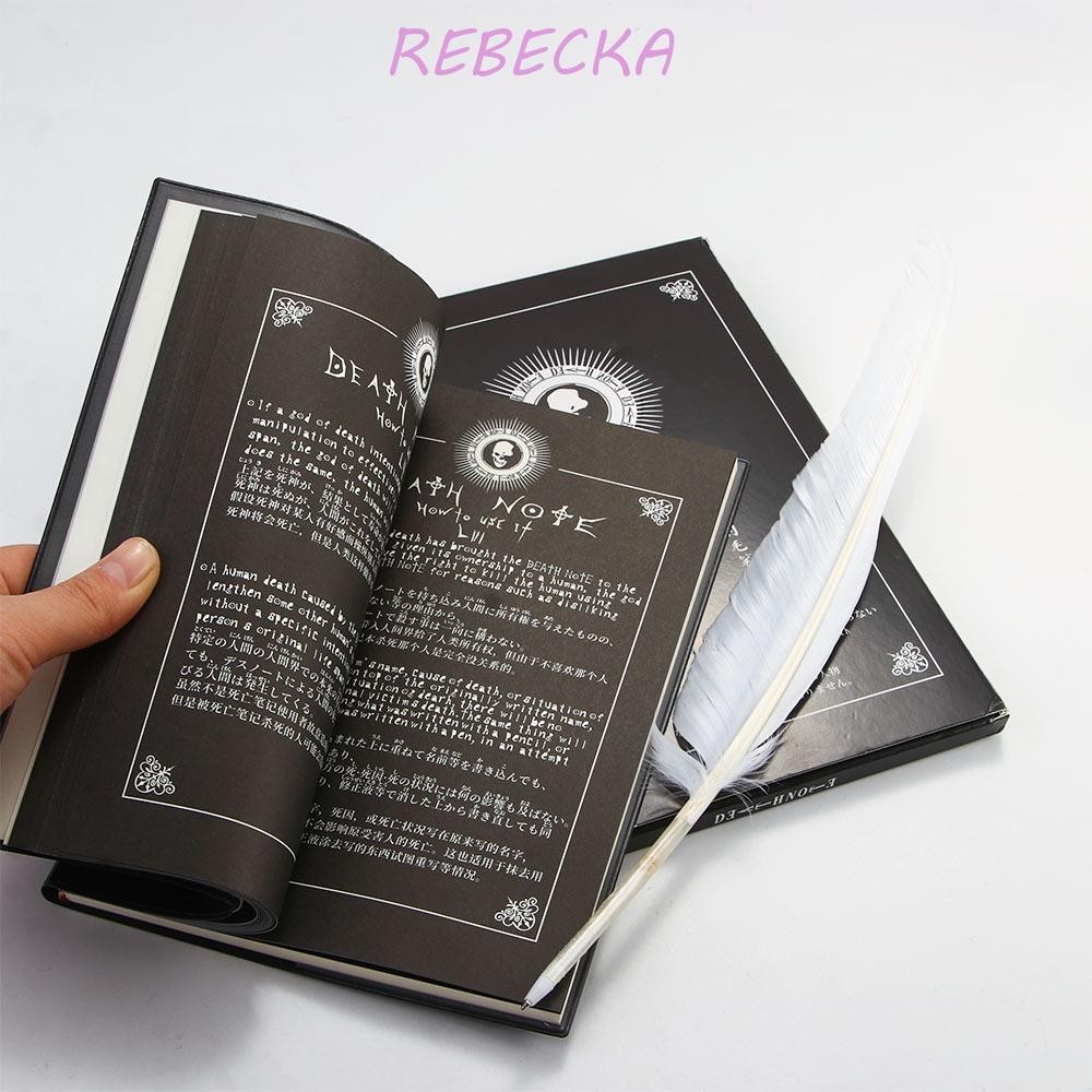 REBECKA Death Note Cuaderno Diario Para Regalo Escuela De Dibujos ...