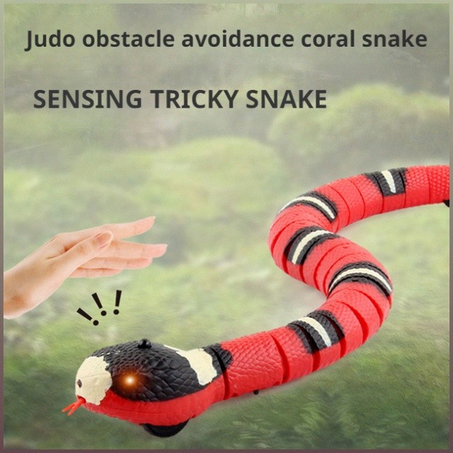 Motorizado Evitación De Obstáculos Rattlesnake Juguete Descompresión ...