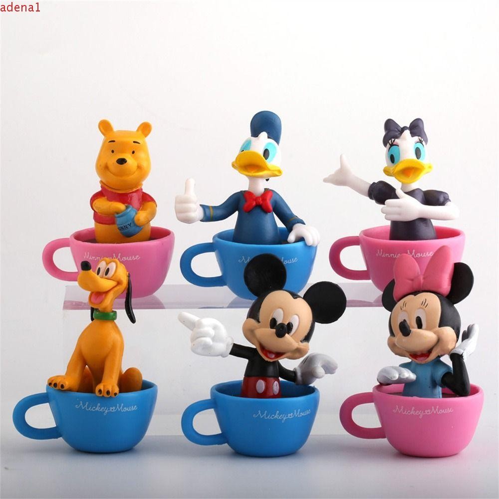 ADENA Ratón Pato Pooh Figura De Plutón , Con Taza Acción , Niños Modelo ...