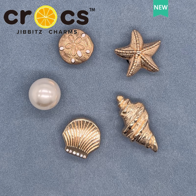 Jibbitz Crocs Hebilla De Zapato Agujero Accesorios De Metal Océano ...
