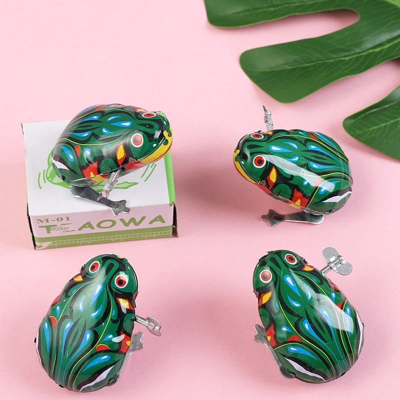 Regalo Creativo Del Premio Del Jardín De Infancia: Rana De Estaño ...