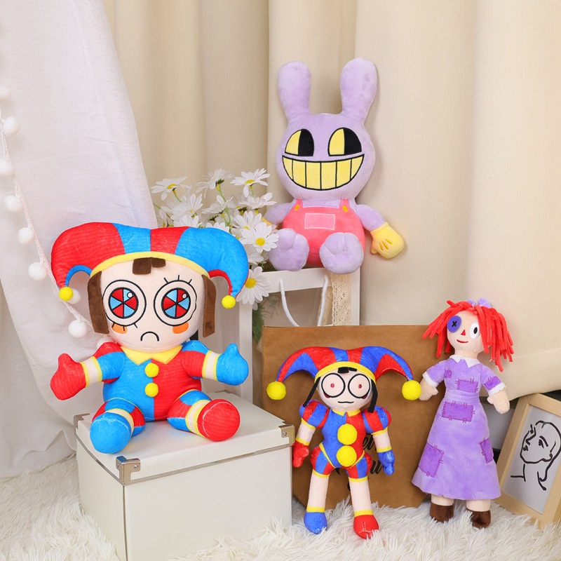 ZY1 El Increíble Circo DIGITAL Muñecos De Peluche Para Niños Pomni ...