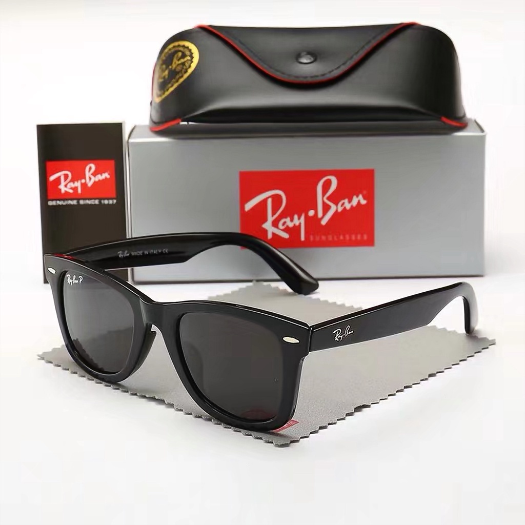 2022 Ray-Ban Black (Ray-Ban) Logo Emociones Autorizadas Y Dos Polos ...