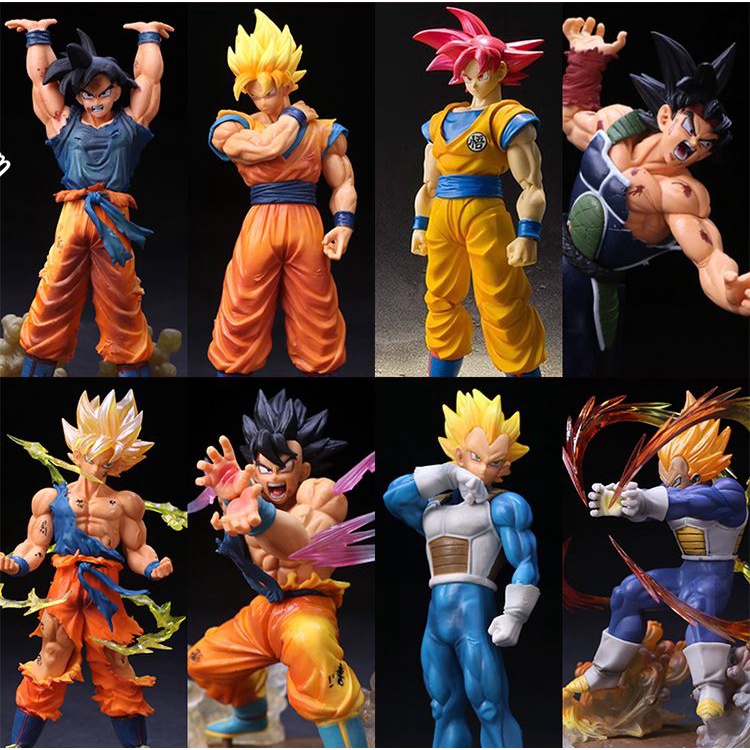 2024 Dragon Ball Modelo Figura Anime Son Goku Vegeta Super Saiyan Club ...