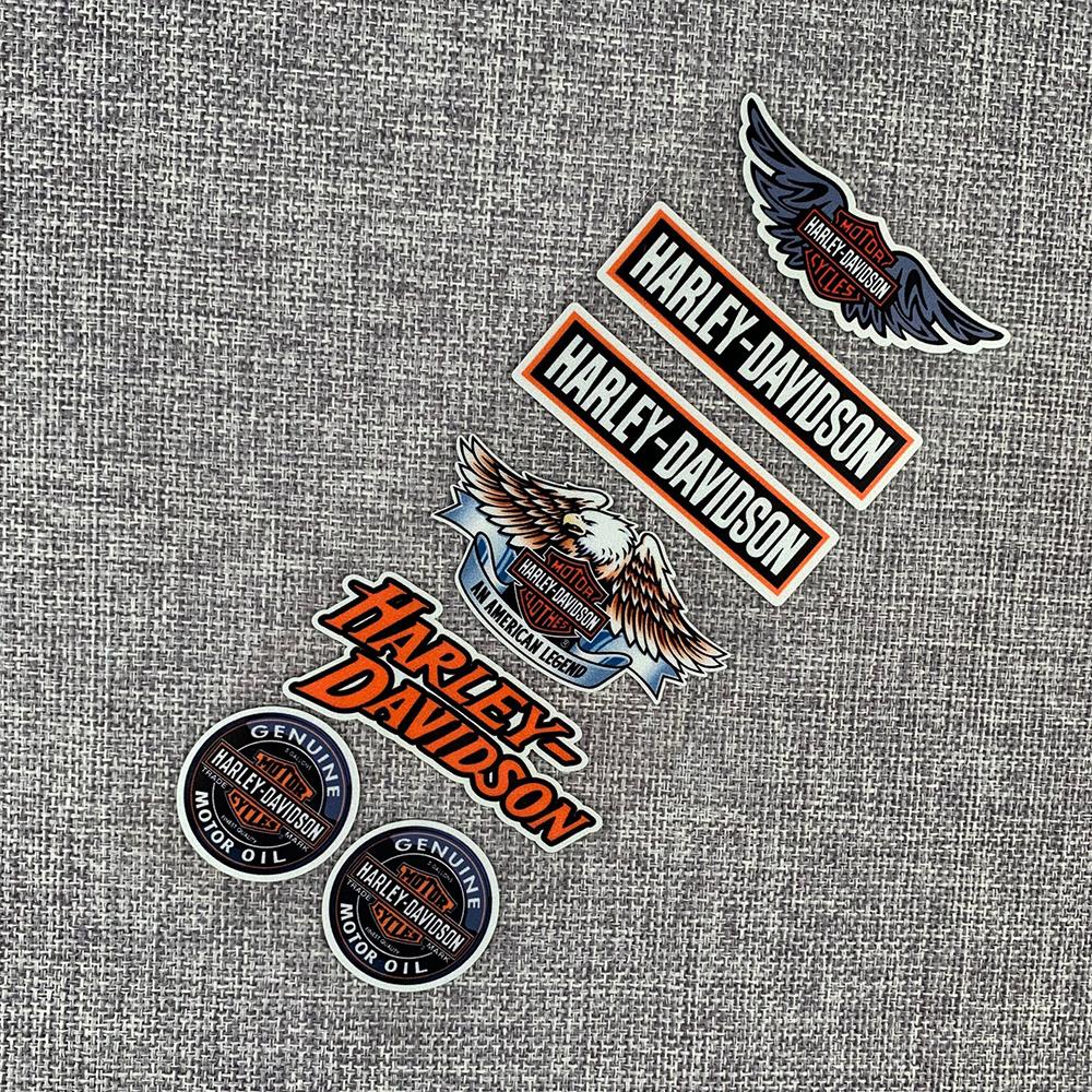 Stickers Reflectantes Para Motocicletas Harley Davidson Decorativas ...