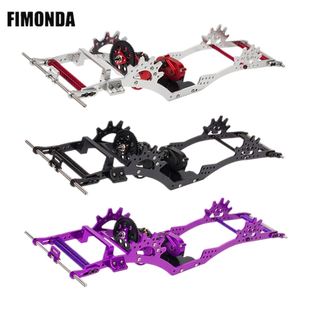 CNC Aluminio LCG Chasis Kit Marco Circunferencia CMS Servo Soporte ...