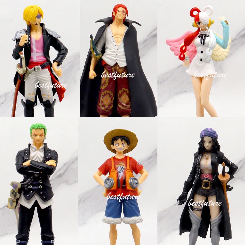 One Piece Modelo Nami Uta Shanks Usopp Nico Robin Luffy Anime ...