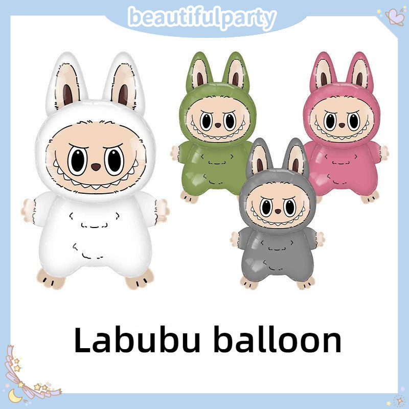 Alien Labubu Película De Aluminio Globo De Dibujos Animados Fiesta De ...