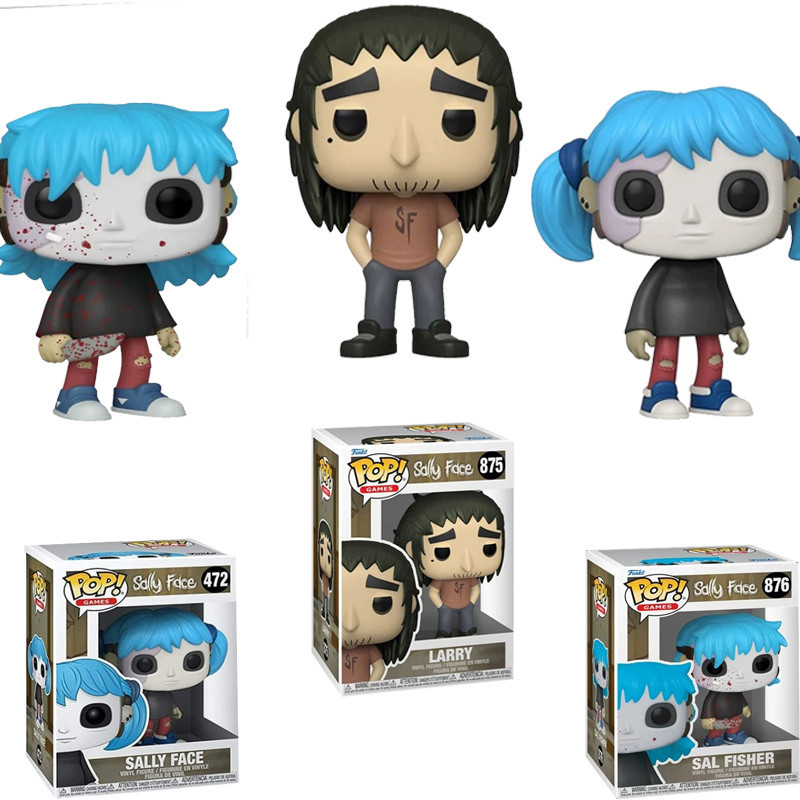 FUNKO POP Sally Face Larry Sal Fisher Figura De Acción Modelo Juguetes ...