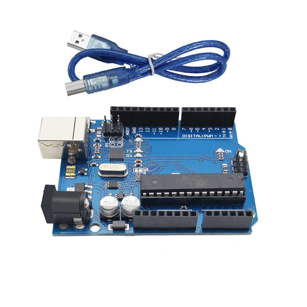 UNO R3 16U2 Original ATMEGA328P Placa Principal Montrol Compatible Arduino Plug and Play (No Es ...