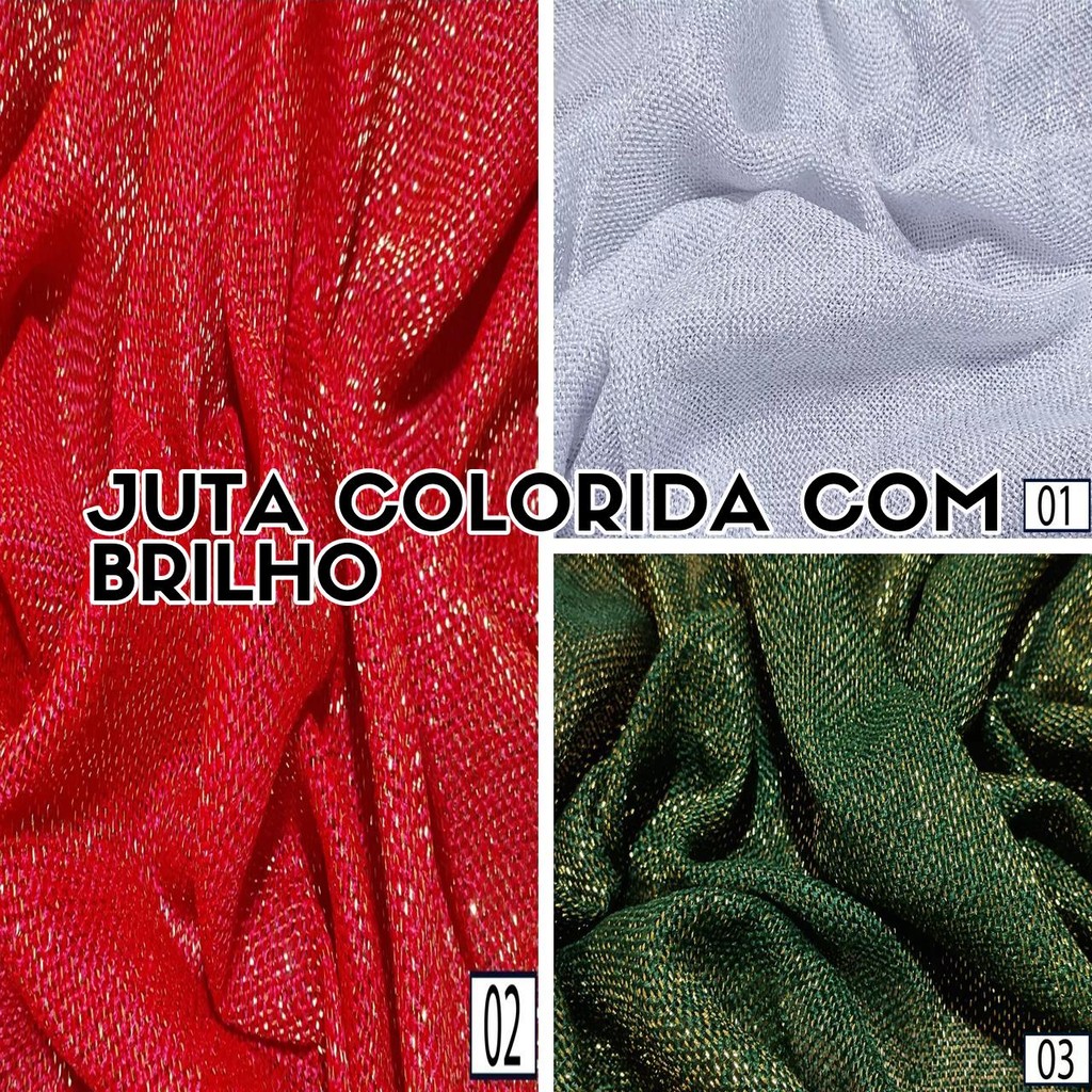 Lona De Color Juta De 3 Metros Con Purpurina (3m x 1m) | Shopee Chile