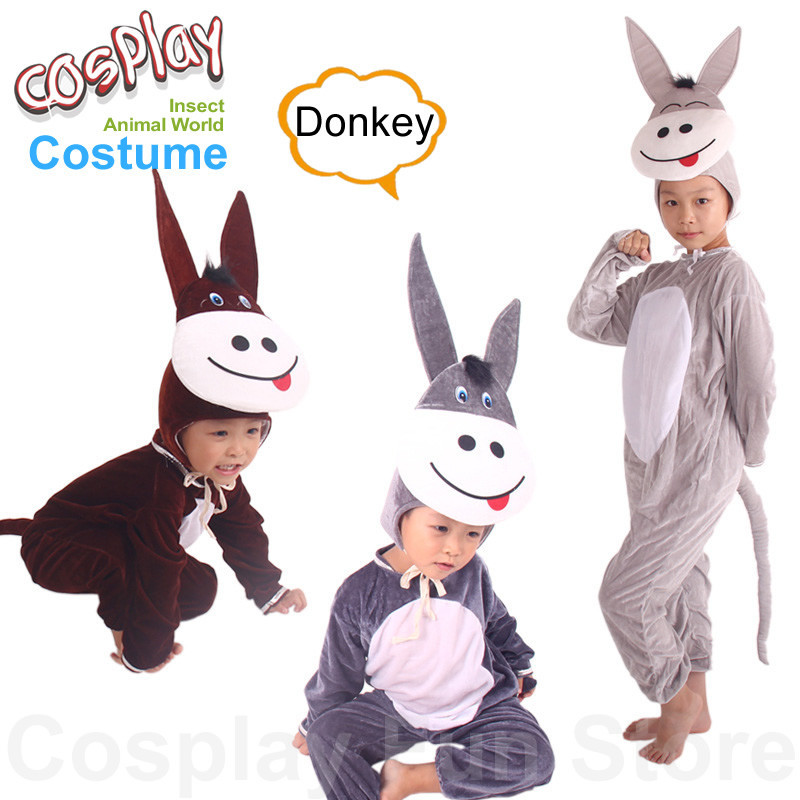 Burro Cosplay Disfraces Niños Drama Rendimiento Ropa Dibujo Animado ...