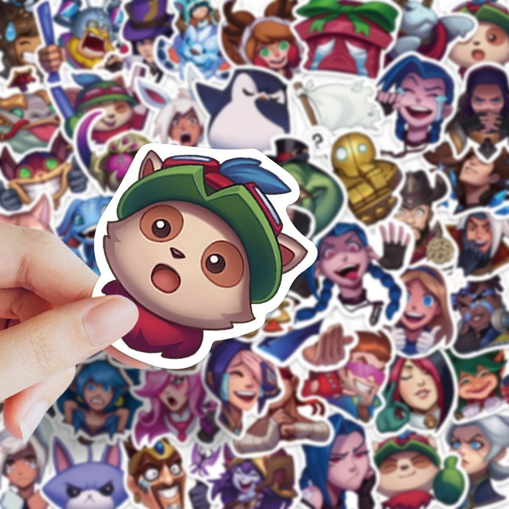 50 League of Legends LOL Emoji Stickers : Silas Lindo Juego De Dibujos ...