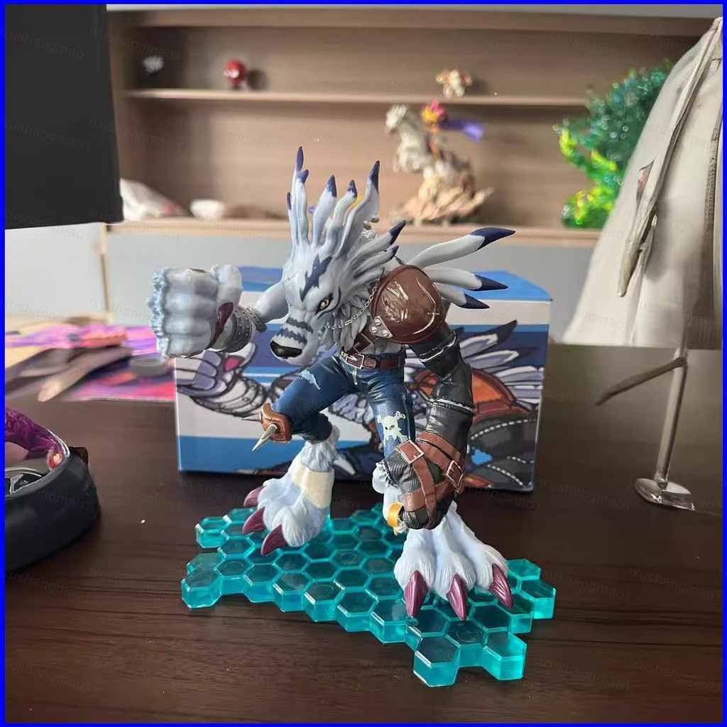 XU1 Digimon Adventure Figura De Acción Eran Garurumon Hombre Lobo Tipo ...