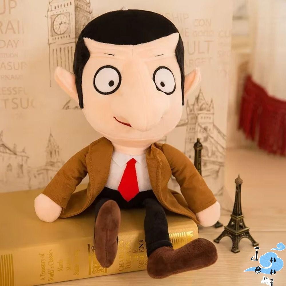 AJENNIFER Mr Bean Bear Plush Toy , Colección Esponjosa Película De Dibujos Animados Figura ...