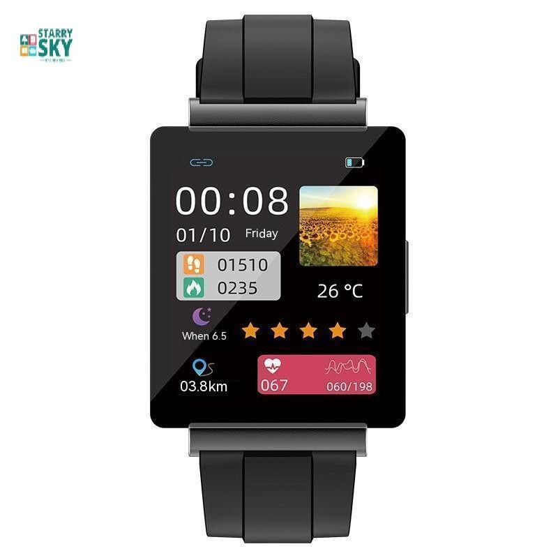Reloj Inteligente Pulsera Ks01 Prueba De Azúcar En La Sangre Sin Crear ...