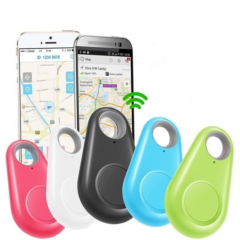 Mini Inteligente Anti-Perdida Bluetooth GPS Tracker Etiqueta De Alarma ...