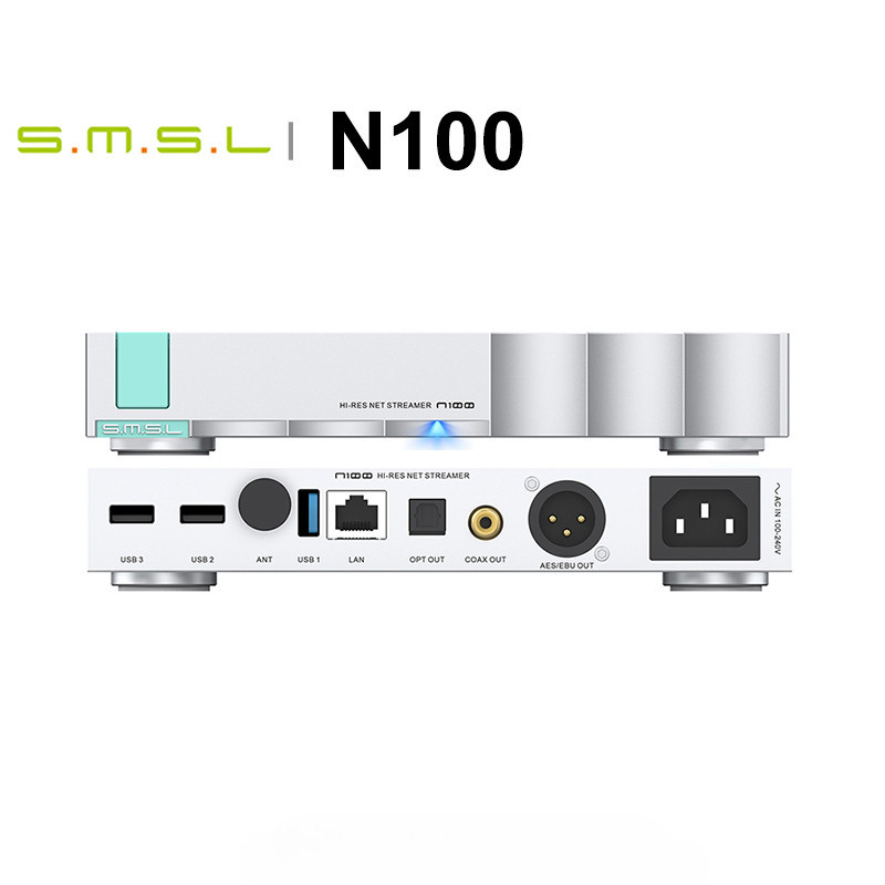 SMSL N100 Hi-Res Net streamer Soporta Todas Las Funciones De VOLUMIO ...