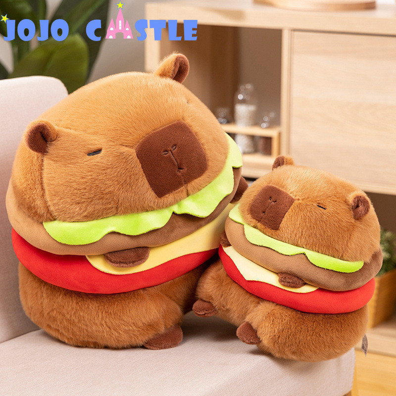 JOJO Castillo Hamburguesa Capybara Juguetes De Peluche 30/45cm ...