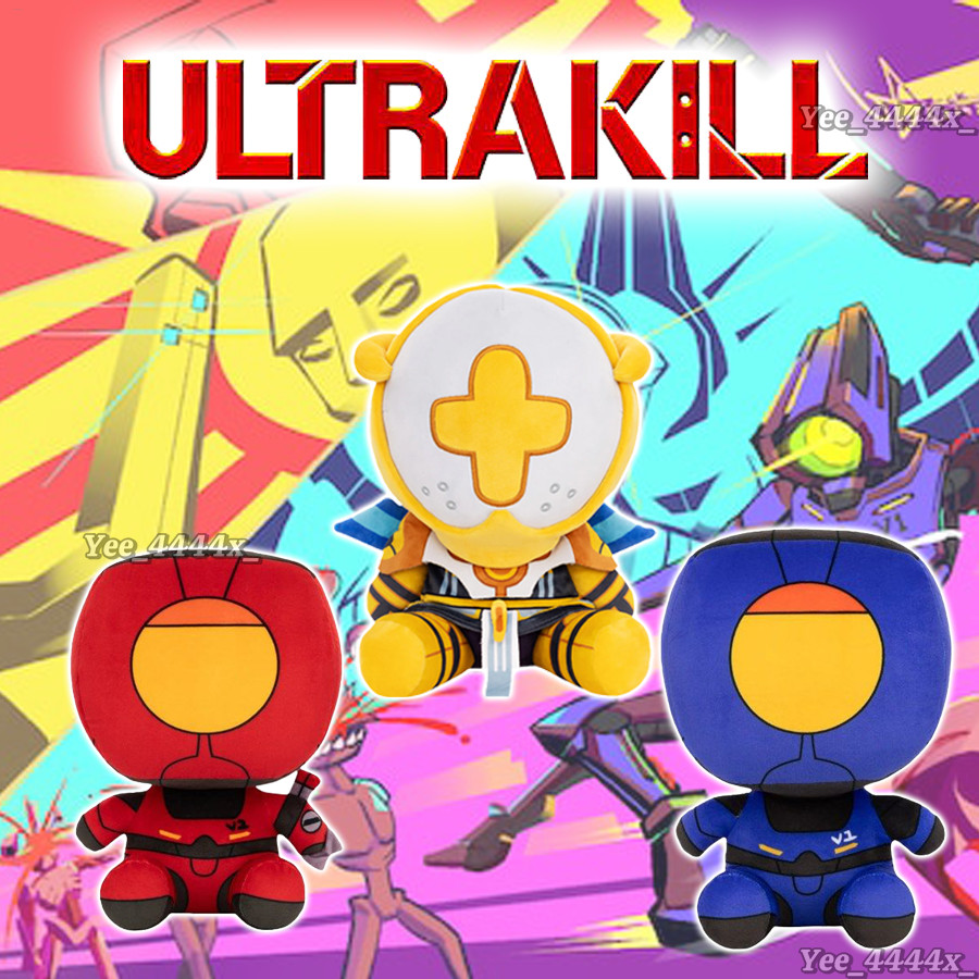 Ultrakill V1 & V2 Gabriel Muñeco De Peluche Personaje De Videojuego Ultraplush Juego De Muñecas ...