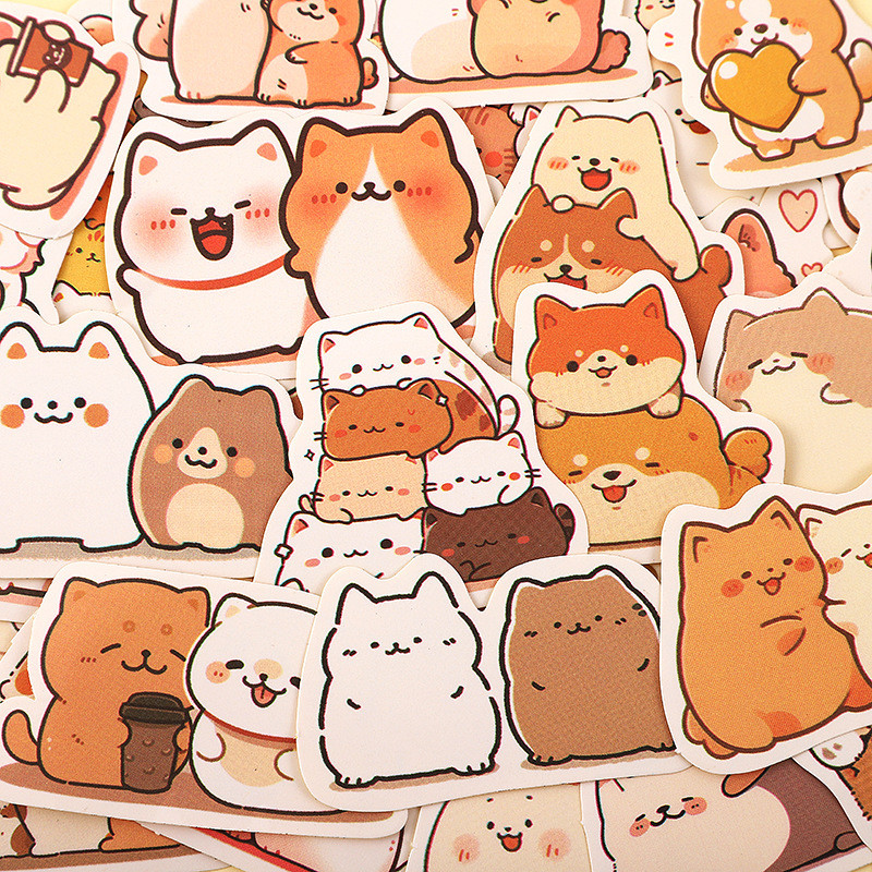Mega Pack De Stickers De Animales Lindos (108 Hojas)-Calcomanías ...