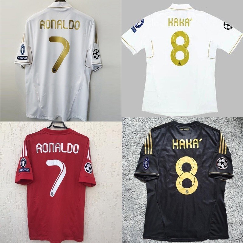 2011 2012 Real MADRID Casa Fuera 3RD RONALDO 7 KAKA 8 UCL Alta Calidad ...