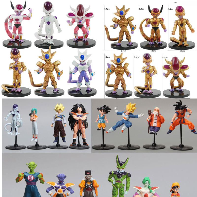 Dragon Ball Figura De Acción Frieza Anime Muñeca dbz Z Figuras Majin ...