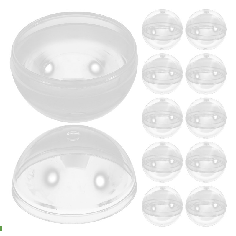 200 Pcs Máquina Gacha Shell Caja De Juguetes Vacía Embalaje De Plástico ...