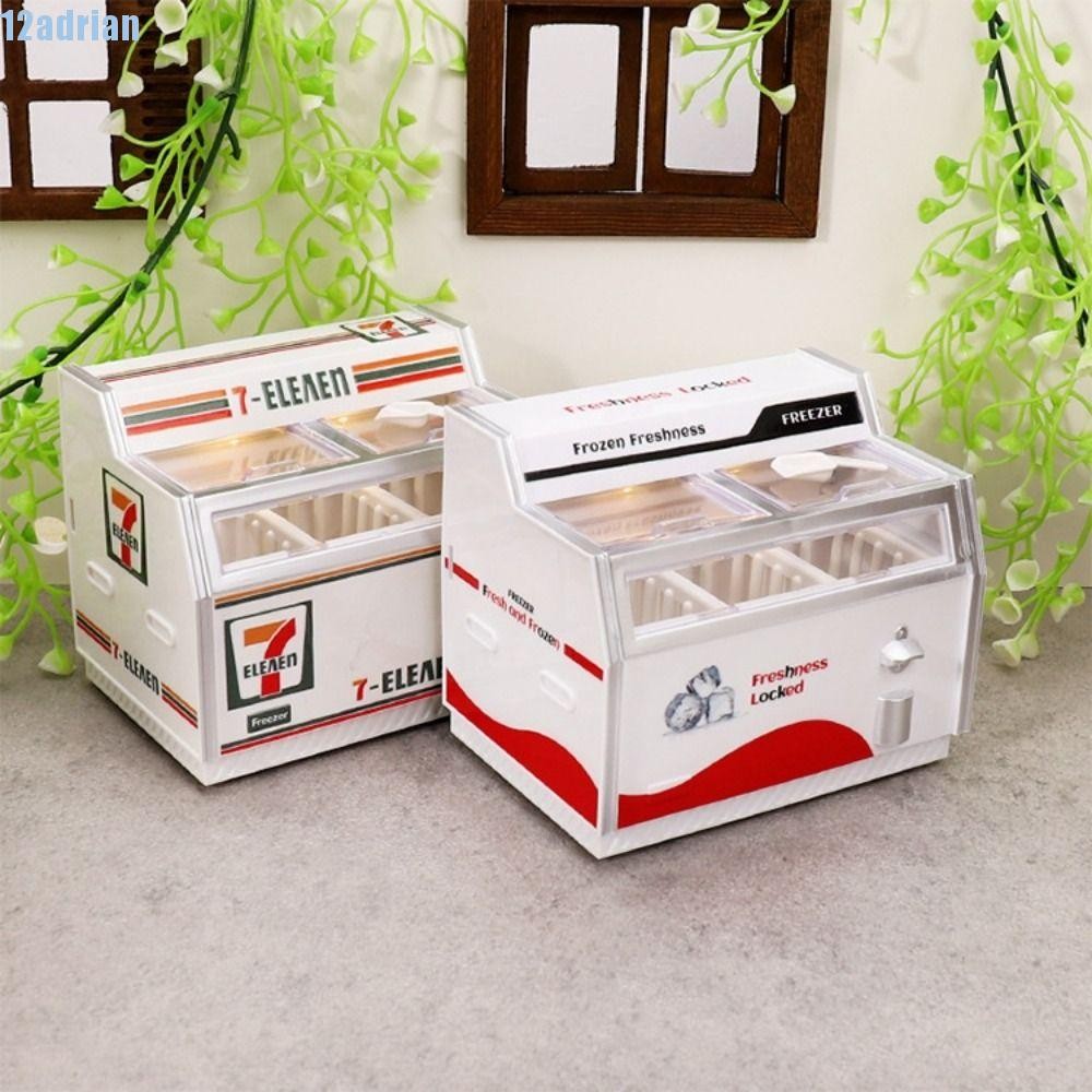 ADRIAN Doll Home Refrigerator , Pretende Jugar A Escala 1 : 12 ...