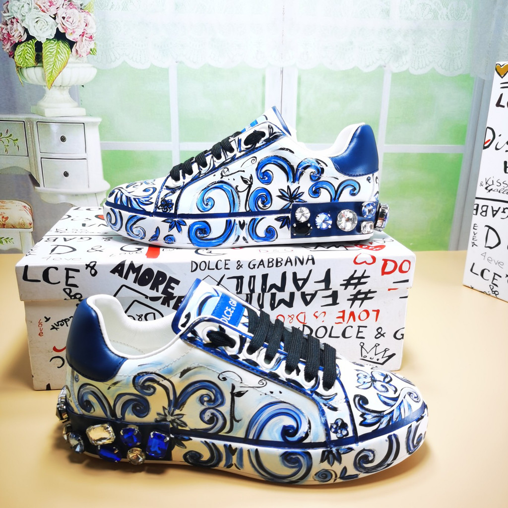 Dolce & Gabbana DG Zapatos Casuales Primavera Y Verano Moda Callejera ...