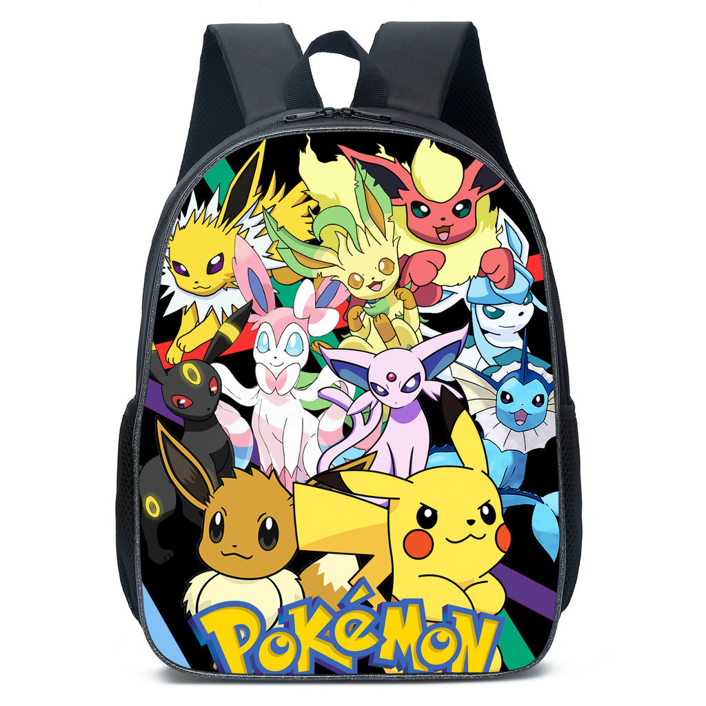 Anime Pikachu Pokemon Estudiantes De Primaria Y Secundaria Mochilas ...