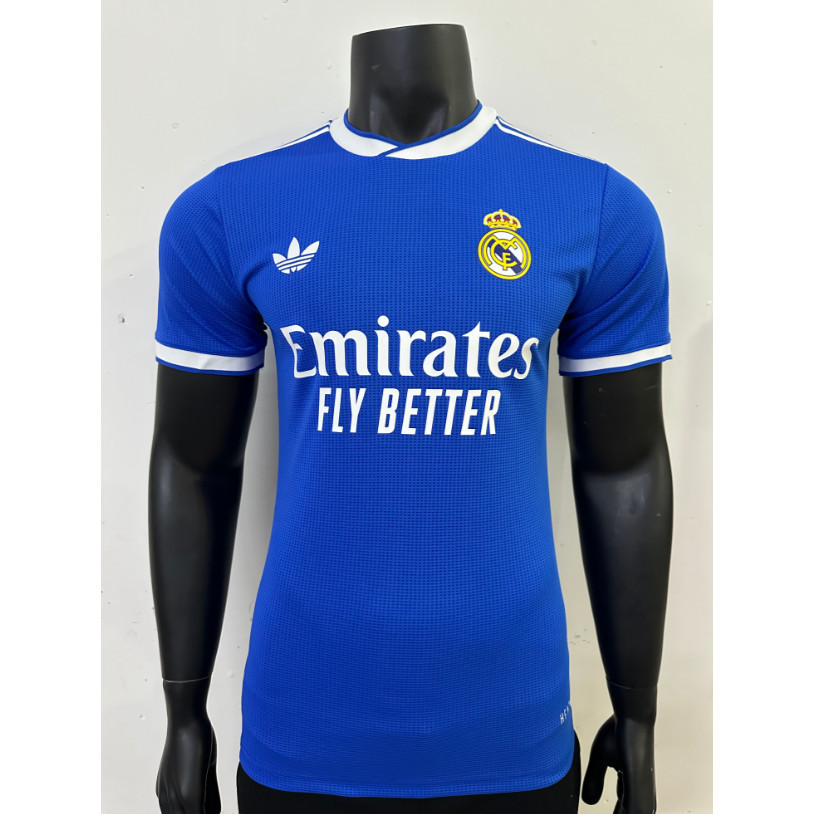 Versión Jugador 2025-26 Real Madrid Tercera Polera De Fútbol De Visitante | Shopee Chile