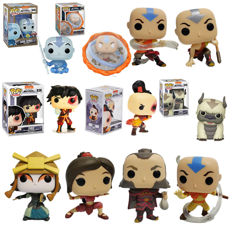 Funko Pop Avatar Último Gas Anon Aang Azula Suki Figura | Shopee Chile