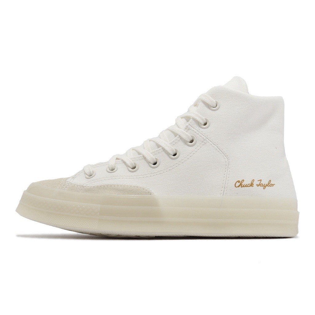Zapatillas De Lona Converse Chuck 70 Marquis HI White Beige Casual ...