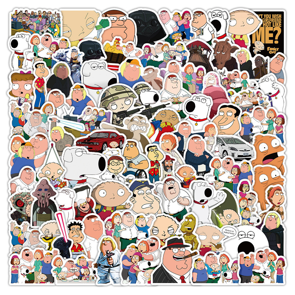 42-100pcs Manhwa Manga Pokemon Link Click Family Guy Stickers ...
