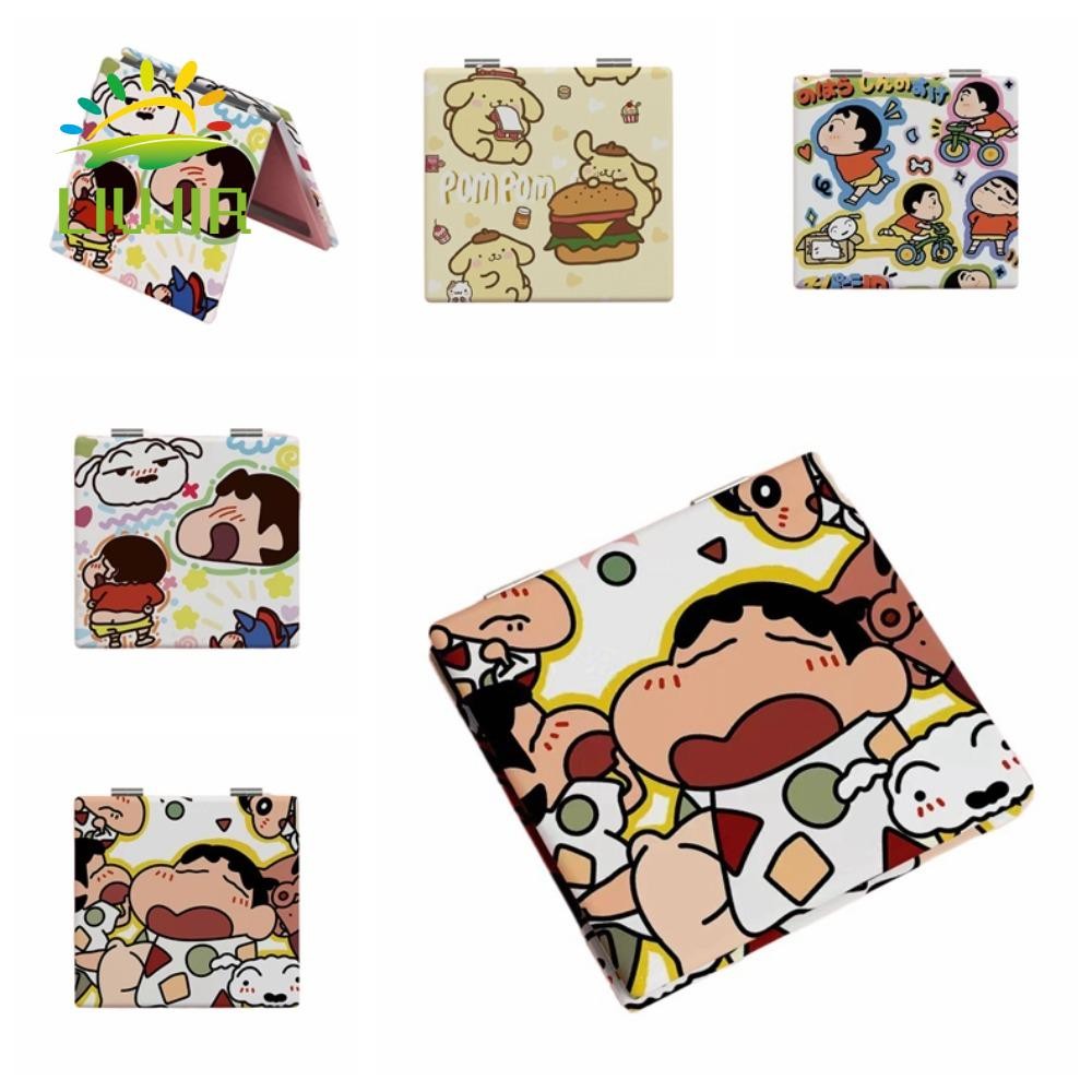 LIUJIR Anime Dibujo Animado Pudding Dog Mirror , Crayon Shin-Chan Small ...
