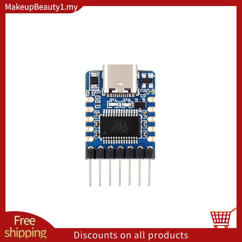Waveshare FT232 Módulo De Comunicación En Serie USB A TTL UART Tipo-C ...