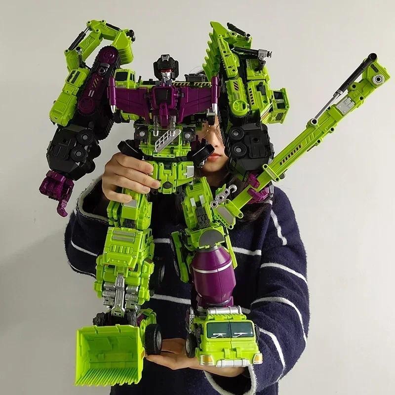 6 En 1 NBK 42CM Devastator Juguete Transformación KO Robot Coche ...