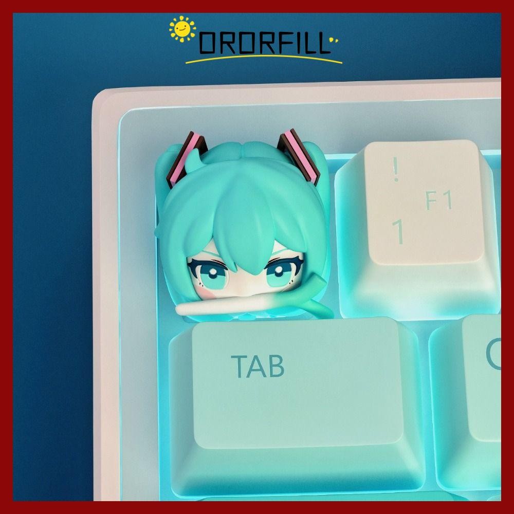 Tecla De Teclado Mecánico Exquisita De Orarfill Hatsune Miku , Fu ...
