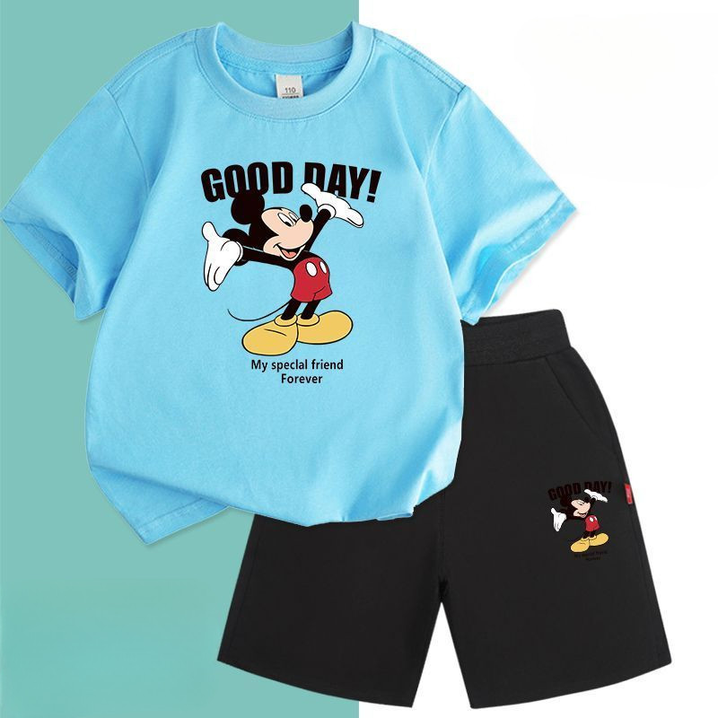 Traje Para Niños Disfraz De Mickey Mouse 2025 Lindo Traje De Dibujos ...