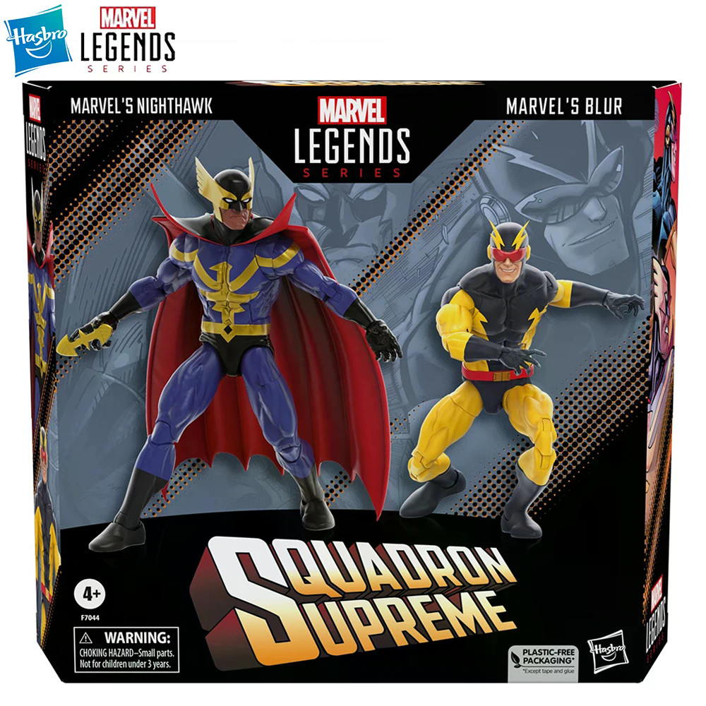 Hasbro Marvel Legends Series Nighthawk Y Blur 2-Pack-Set 6 Pulgadas ...