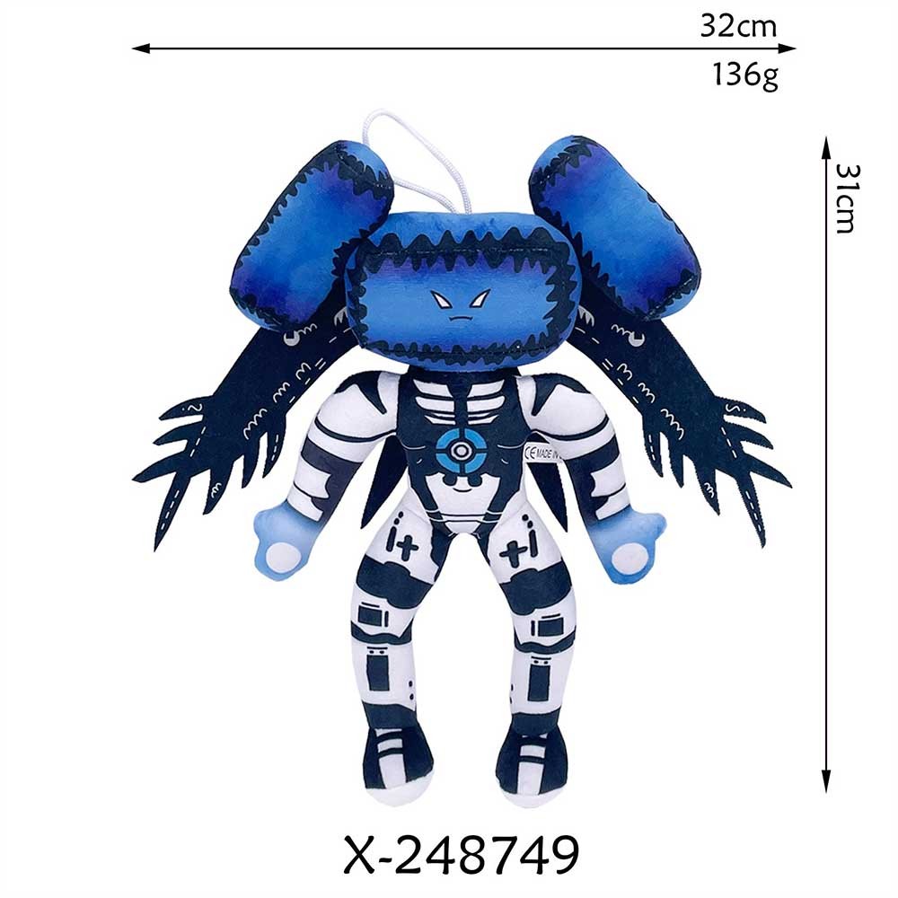 Skibidi Toilet Plush Multiverse Computer Man Titan Figure Stuffed Doll ...