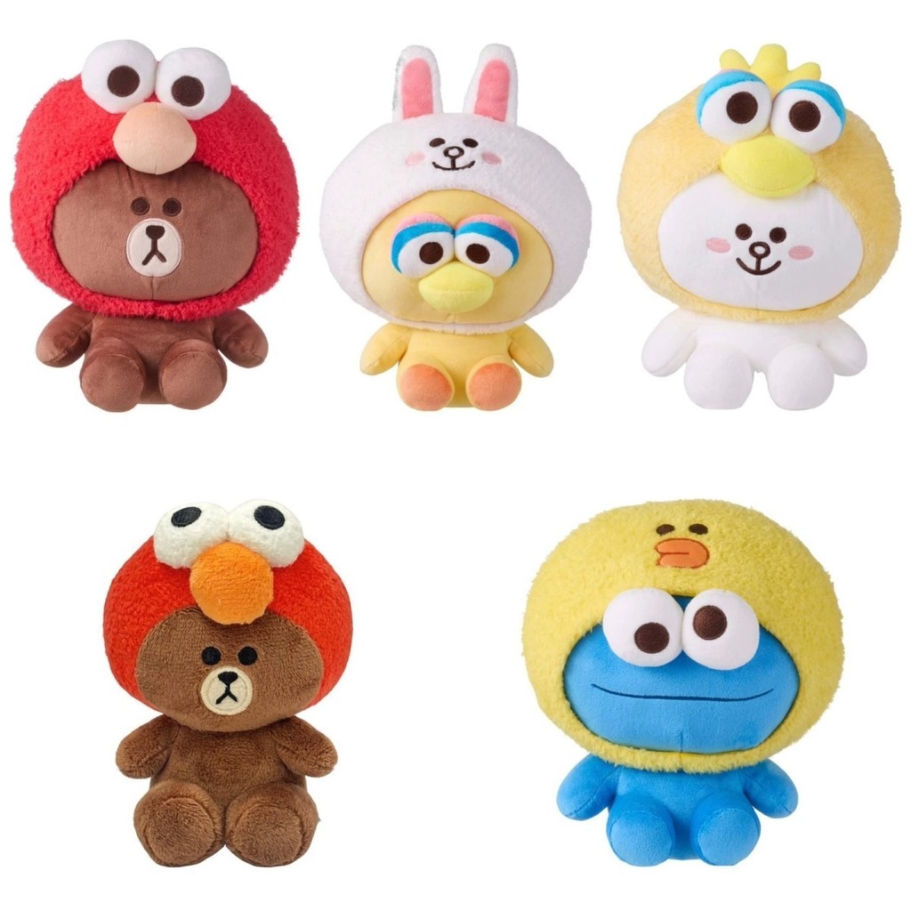 Miniso Miniso Producto Premium Sesame Street X Line Friends Serie-no ...