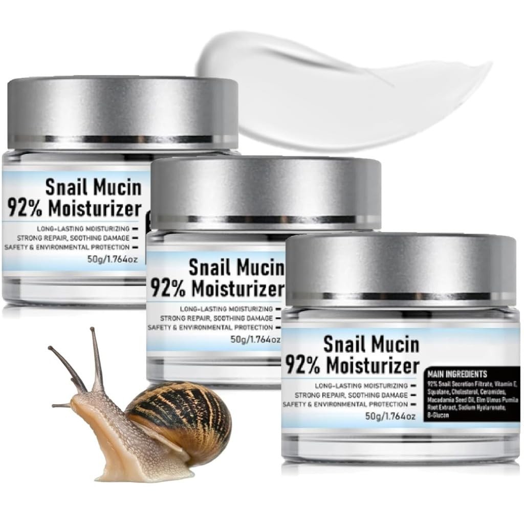 Crema de Gel Facial Diaria Con Mucina de Caracol , Reparadora Baba ...