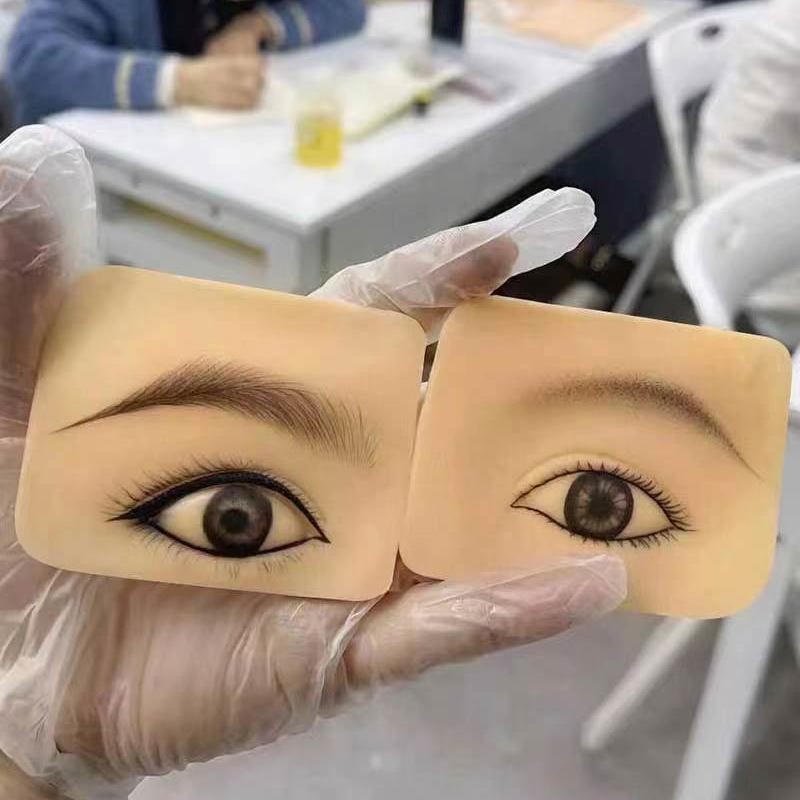 Tatuaje Ceja Ojo Práctica De La Piel Módulo Tatuaje Ceja Niebla Ceja ...