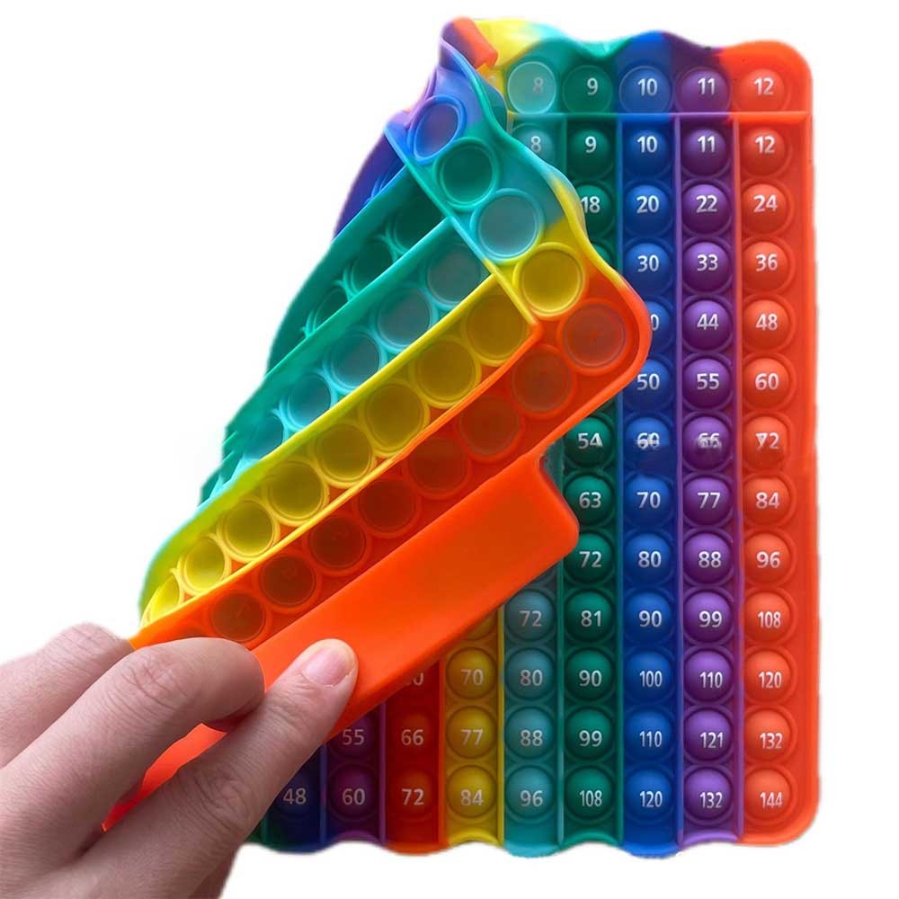 Math Learning 12x12 Multiplication Chart Board Games Math Manipulatives ...