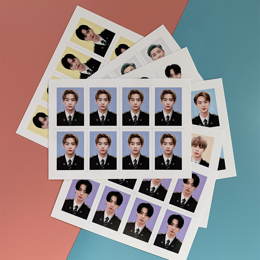 KPOP BTS SUGA JIMIN ID Tarjeta De Identidad Tarjetas Fotográficas ...