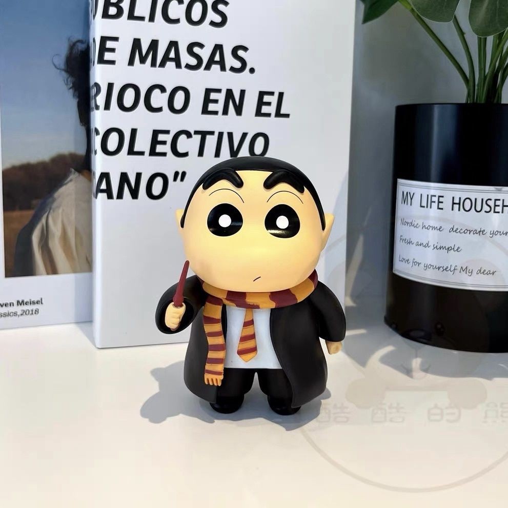 Harry Potter Crayón Shin-chan Nohara Shinnosuke Figuras De Acción Coche ...
