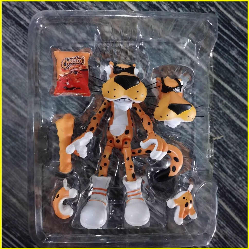NS3 Chester Cheetah Figura De Acción De Dibujos Animados Cheetos Modelo ...