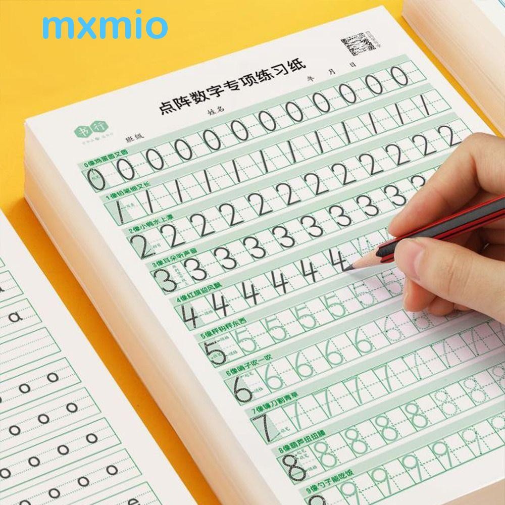 MXMIO Dot Matrix Digital Tracing book , Matemáticas Número De Escritura ...